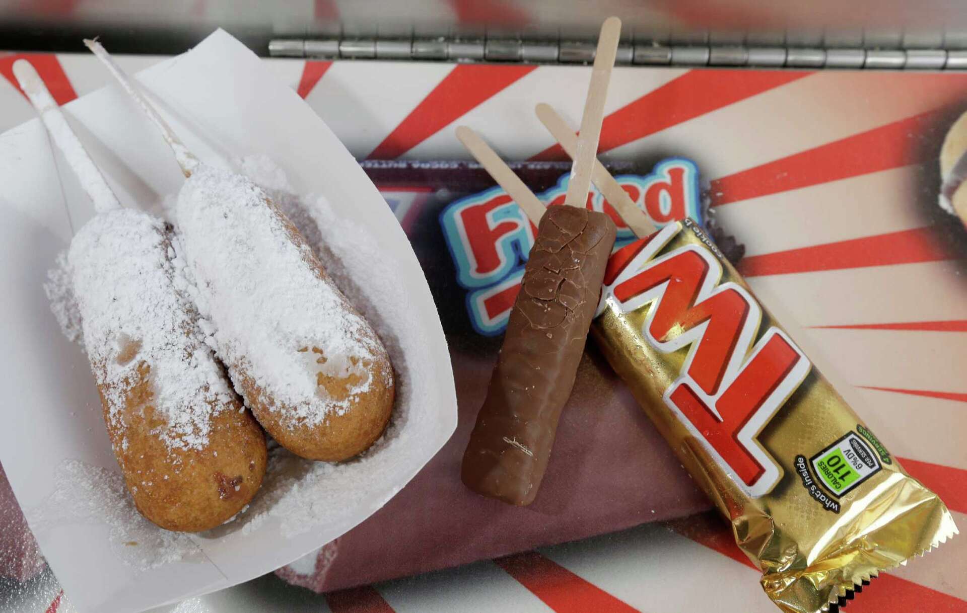 Carny cuisine is deep-fried and decadent at the rodeo