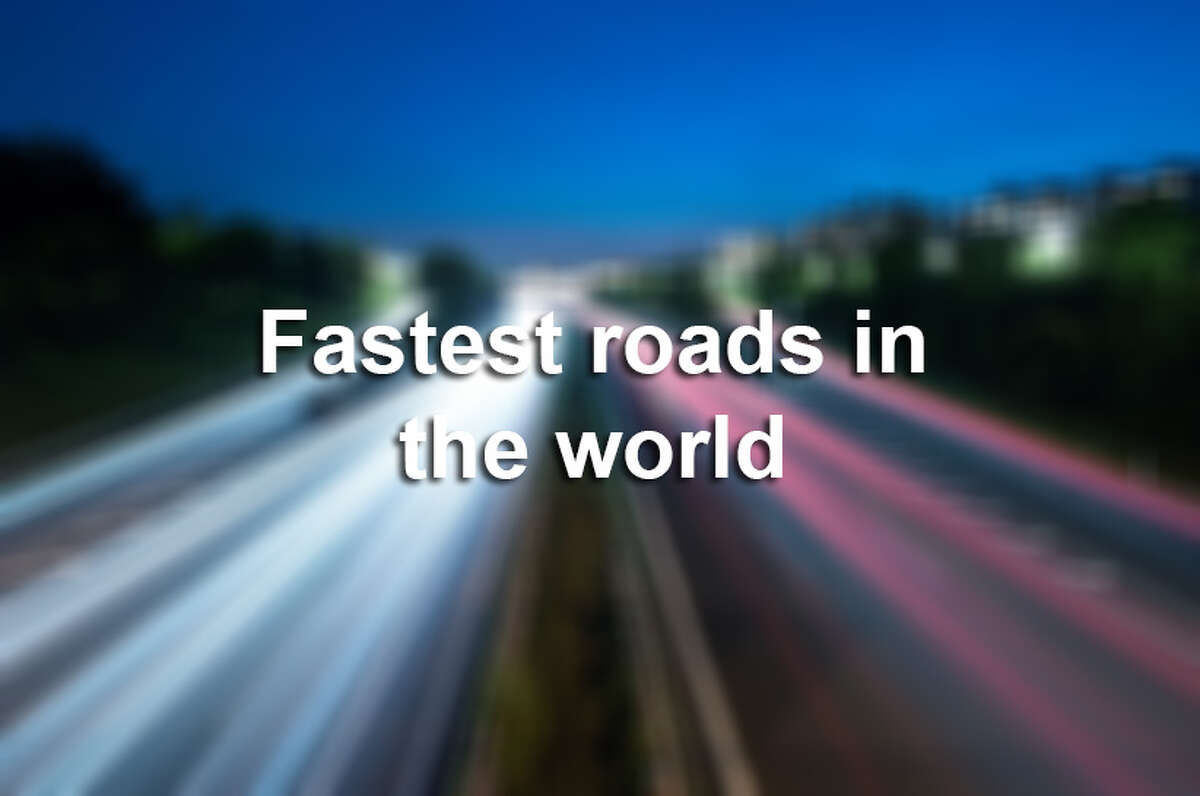 Fastest roads in the United States and world