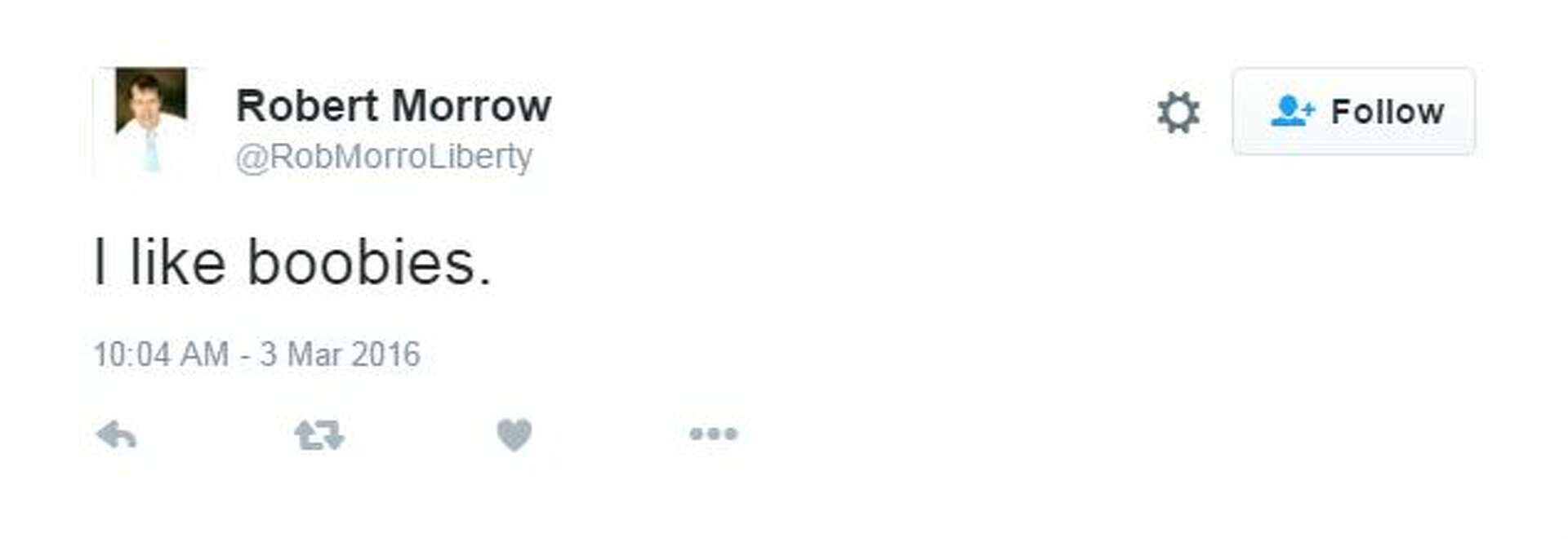 The 18 craziest tweets by Robert Morrow, newly elected chairman of ...