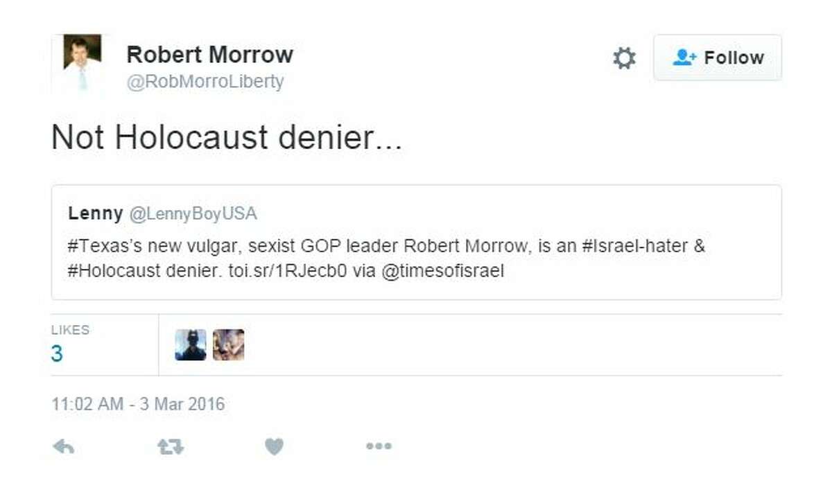 The 18 craziest tweets by Robert Morrow, newly elected chairman of ...