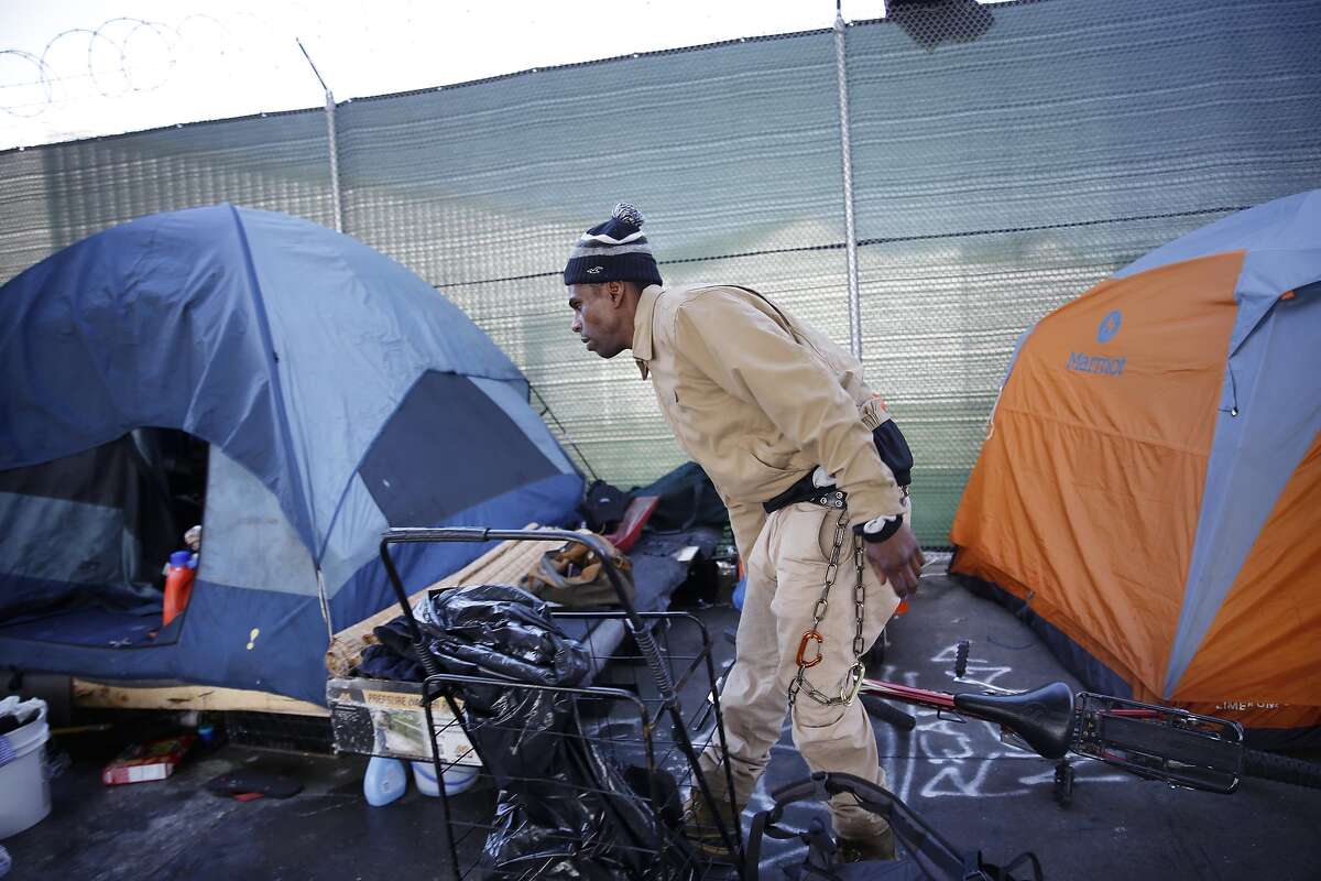 San Francisco homeless camp swept from Cesar Chavez Street