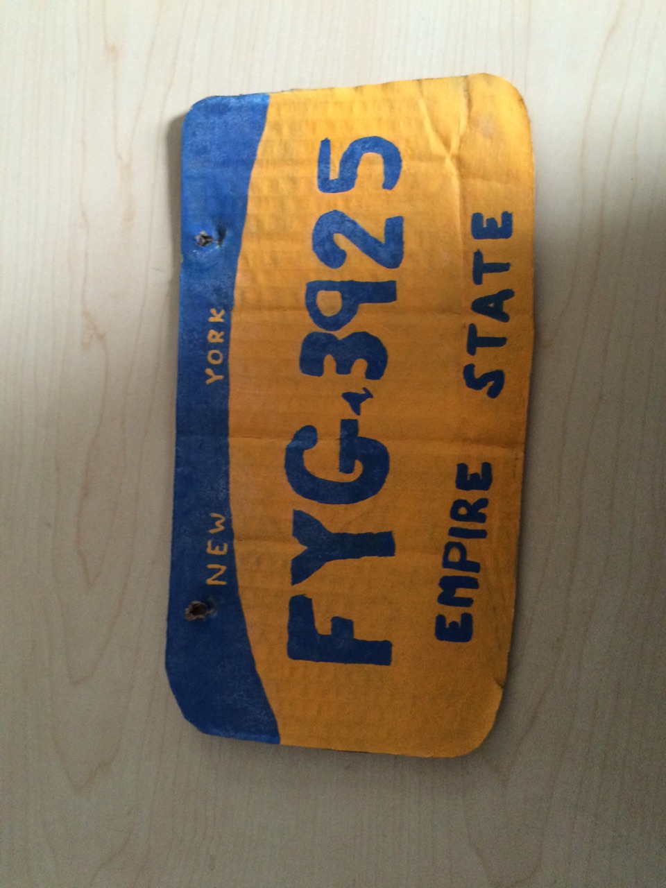 Fake license plate gets woman real arrested