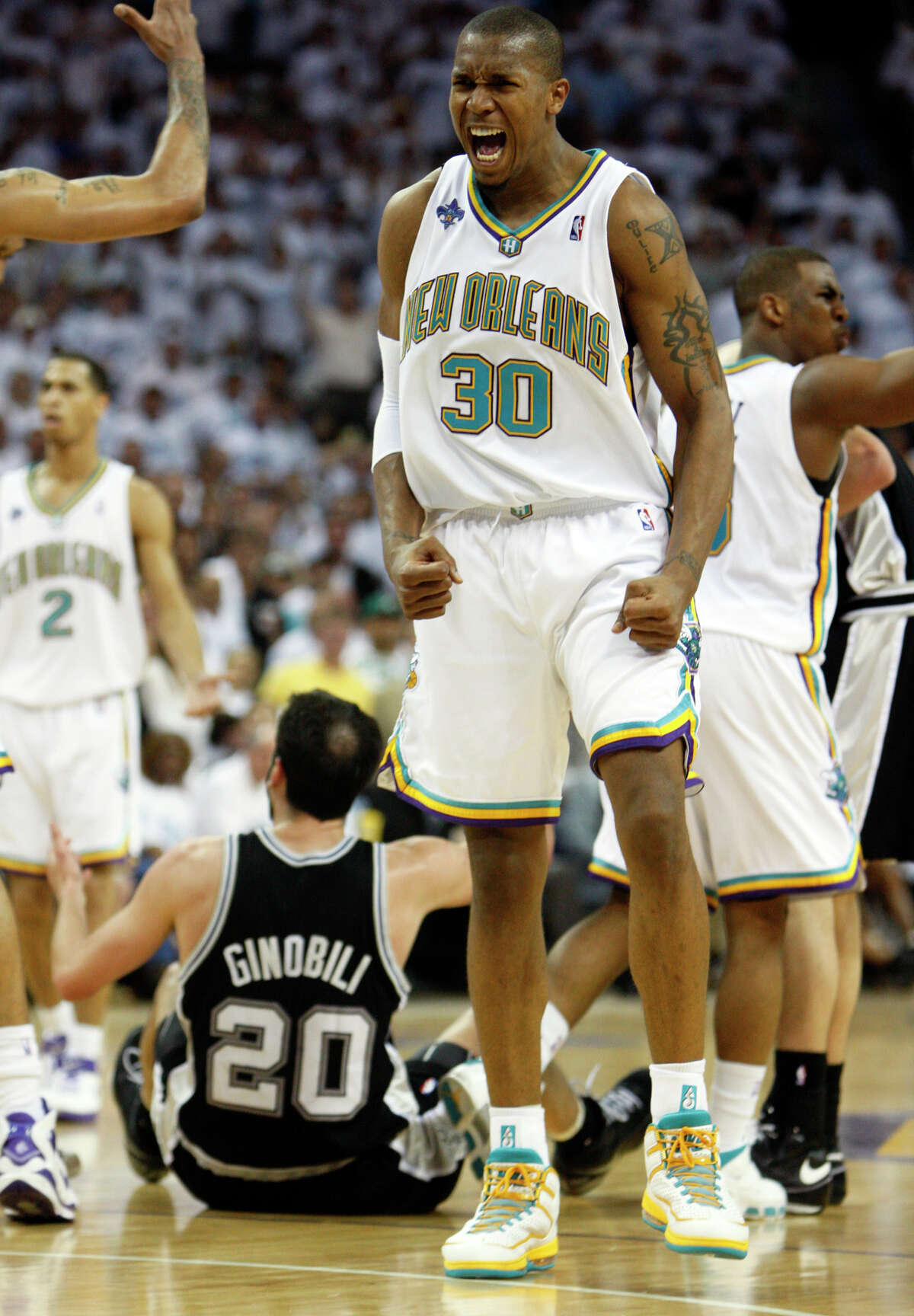 Spurs’ Archive: Defense hammers Hornets to claim 2008 West semifinals
