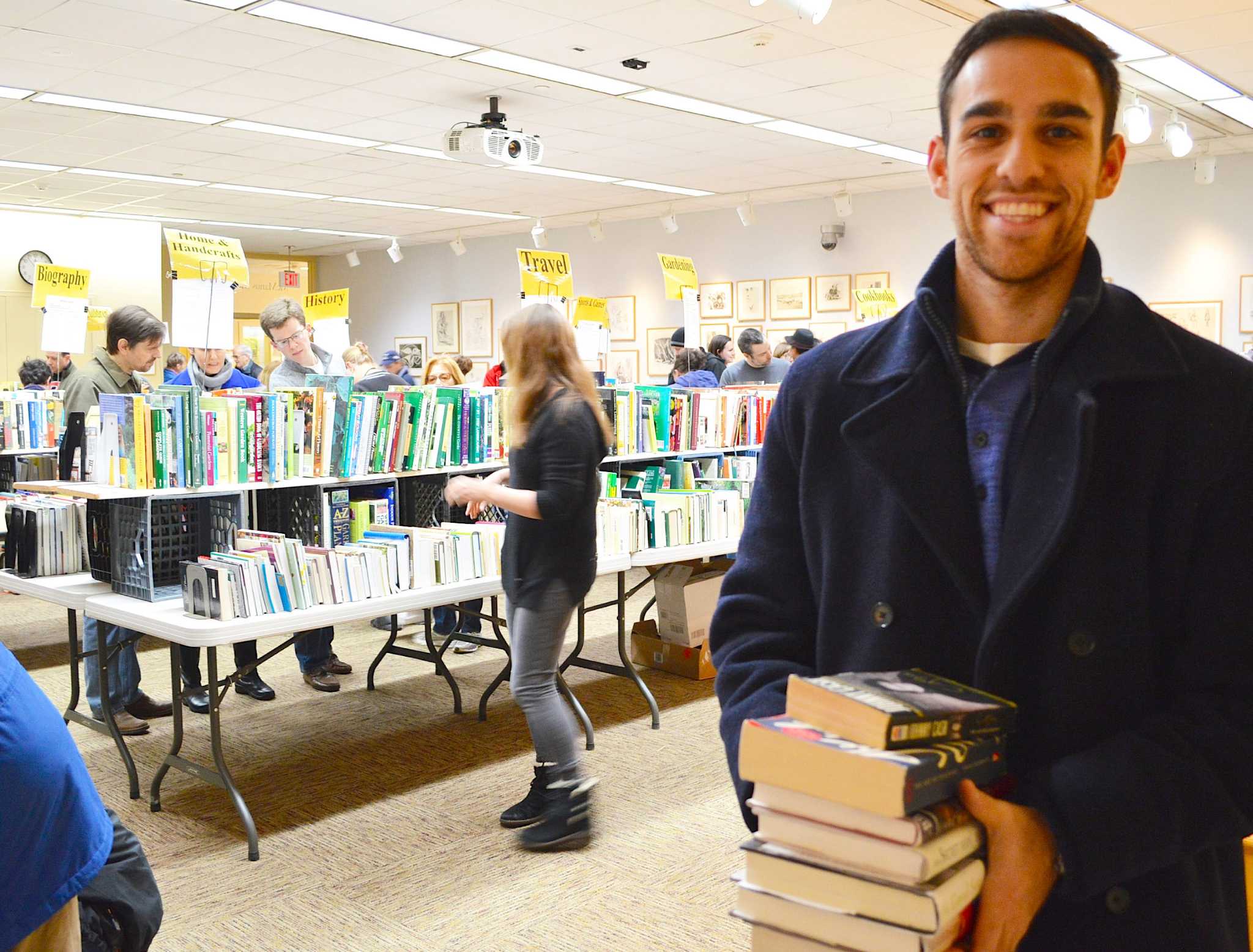 Half-price Monday, free Tuesday: Books bonanza at Westport Library