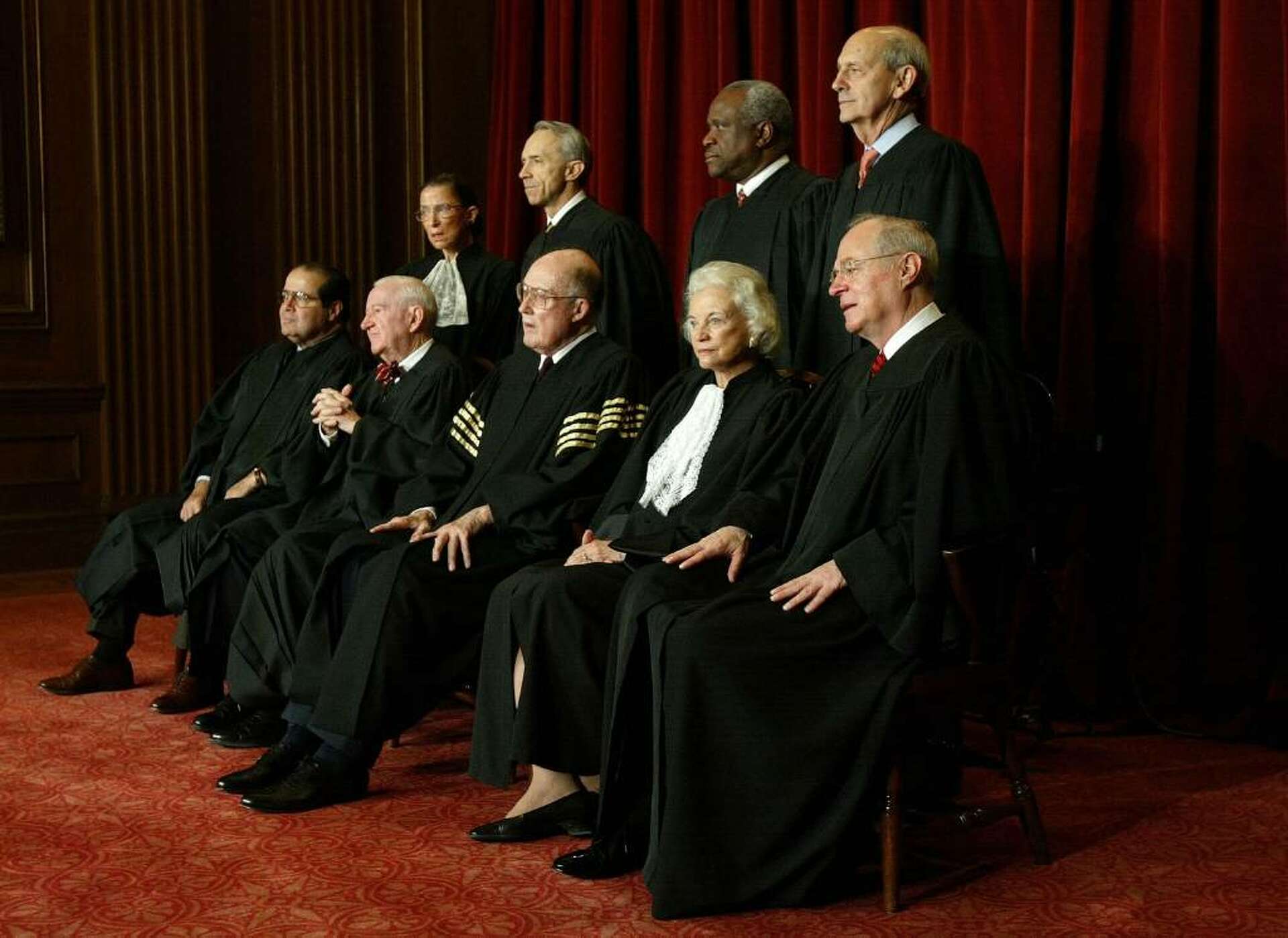 Justice Stevens through the years