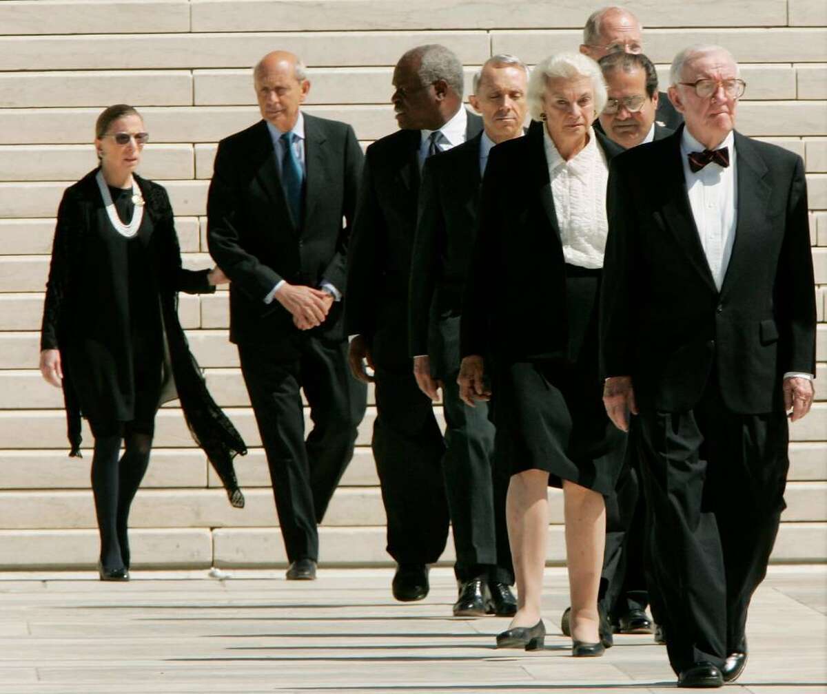 Justice Stevens through the years