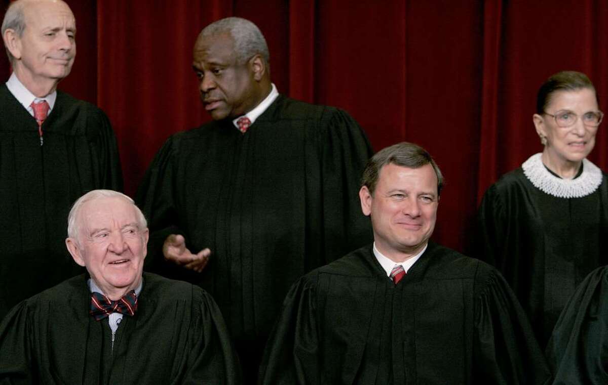 Justice Stevens through the years