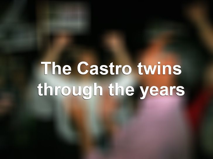 The Castro brothers through the years
