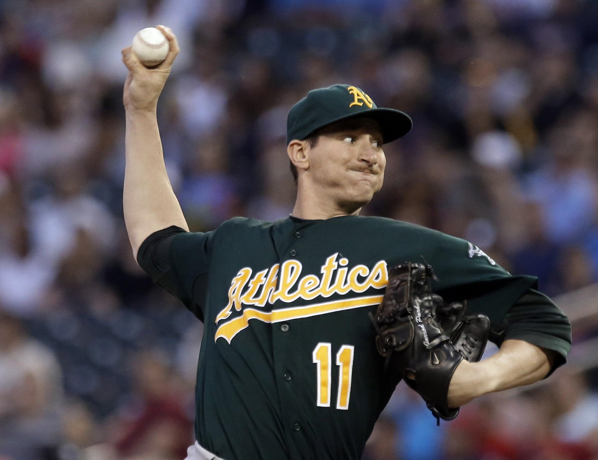Another setback for A’s pitcher Jarrod Parker