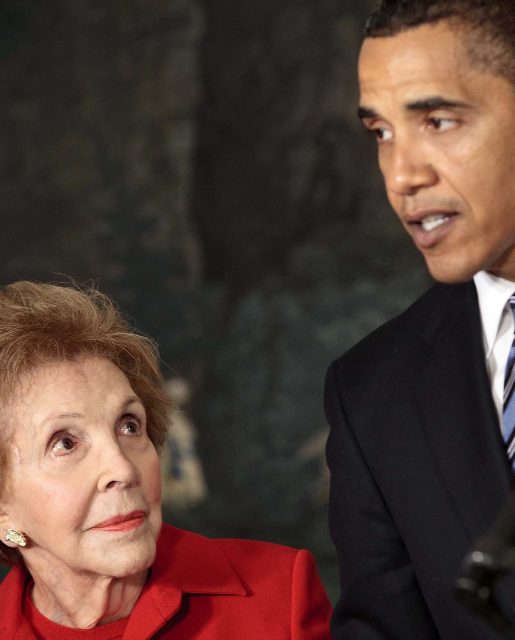 Nancy Reagan, an influential and stylish first lady, dies at 94