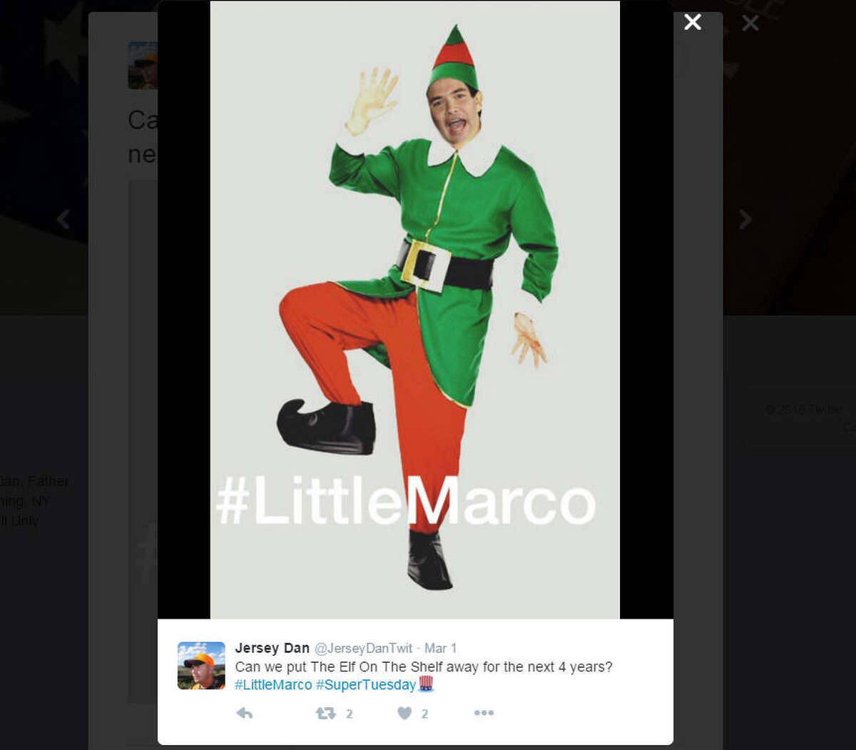 Donald Trump supporters are big fans of 'Little Marco' meme