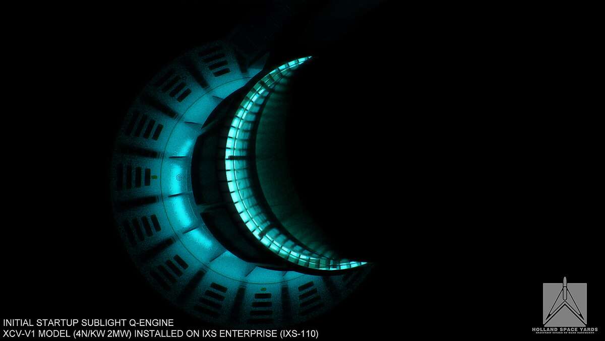 NASA designs Enterprise-inspired warp-speed ship