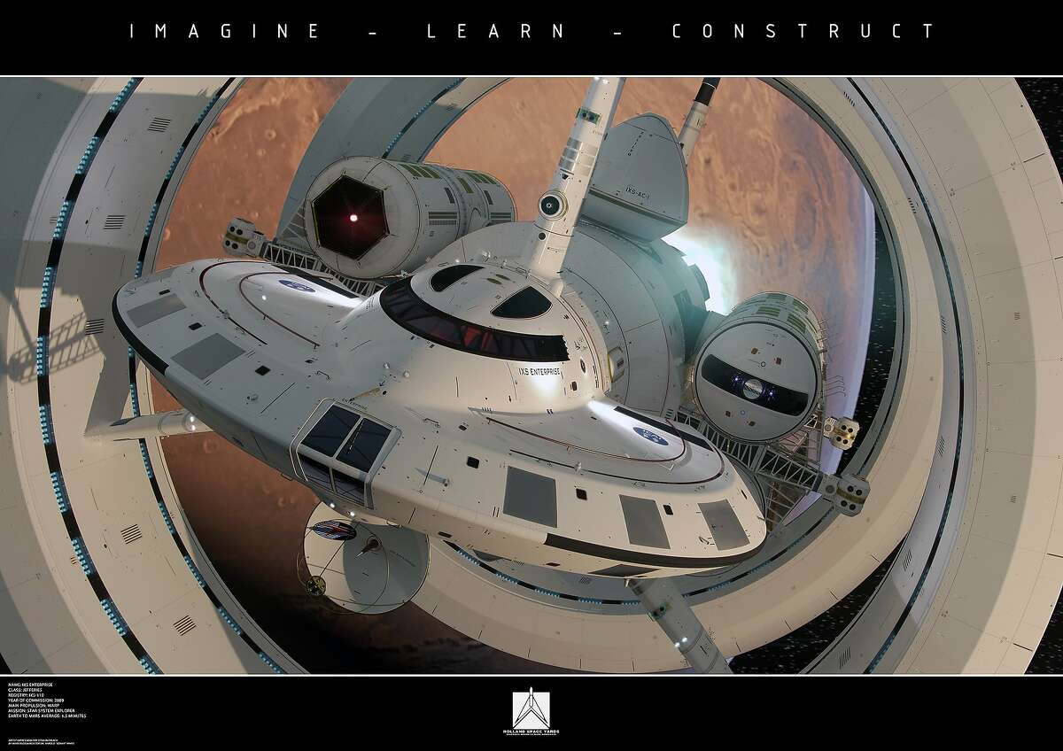 NASA designs Enterprise-inspired warp-speed ship