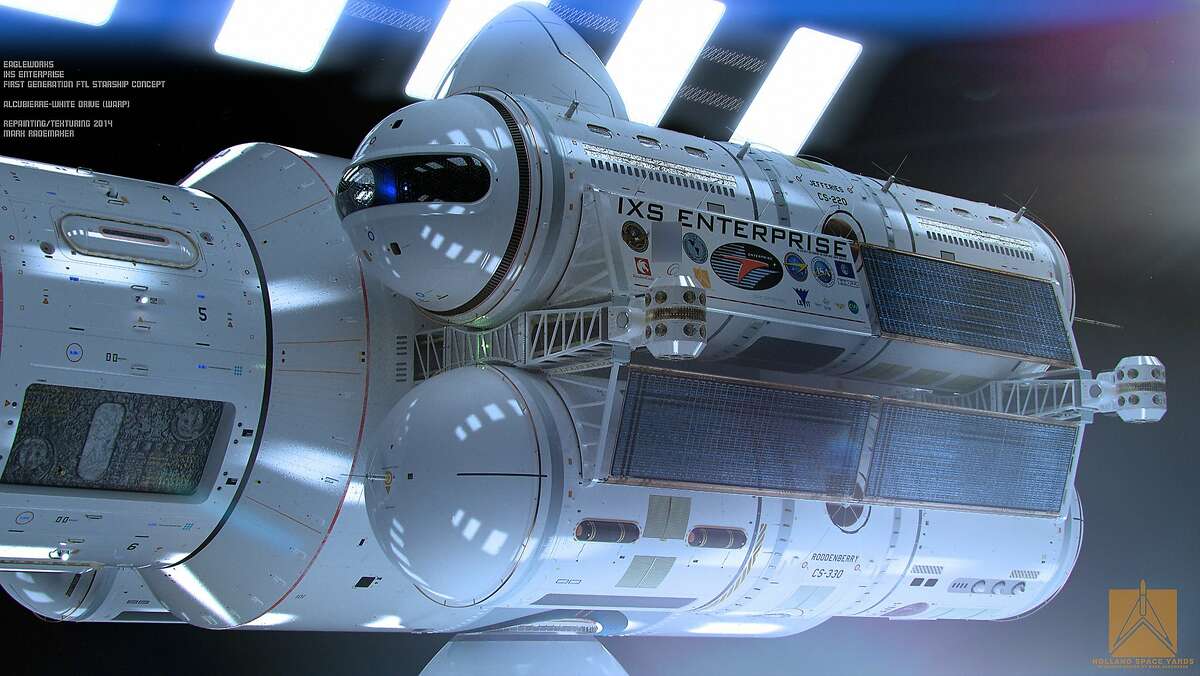 NASA designs Enterprise-inspired warp-speed ship