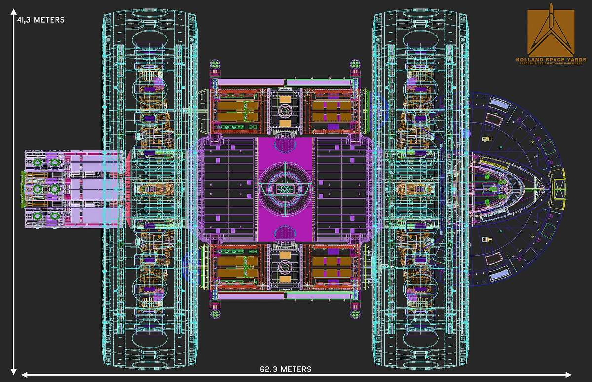 NASA designs Enterprise-inspired warp-speed ship