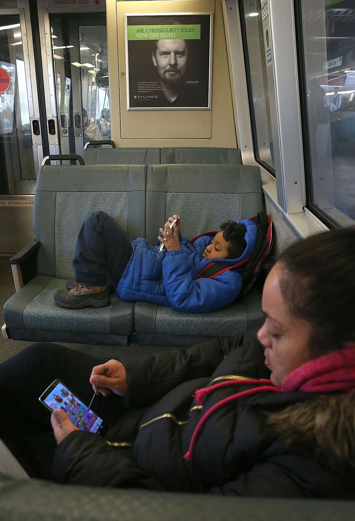 Hogging seats on BART? You may face a fine in the future
