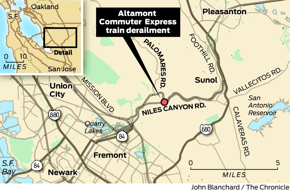 ACE train line to be running Wednesday following mudslide crash