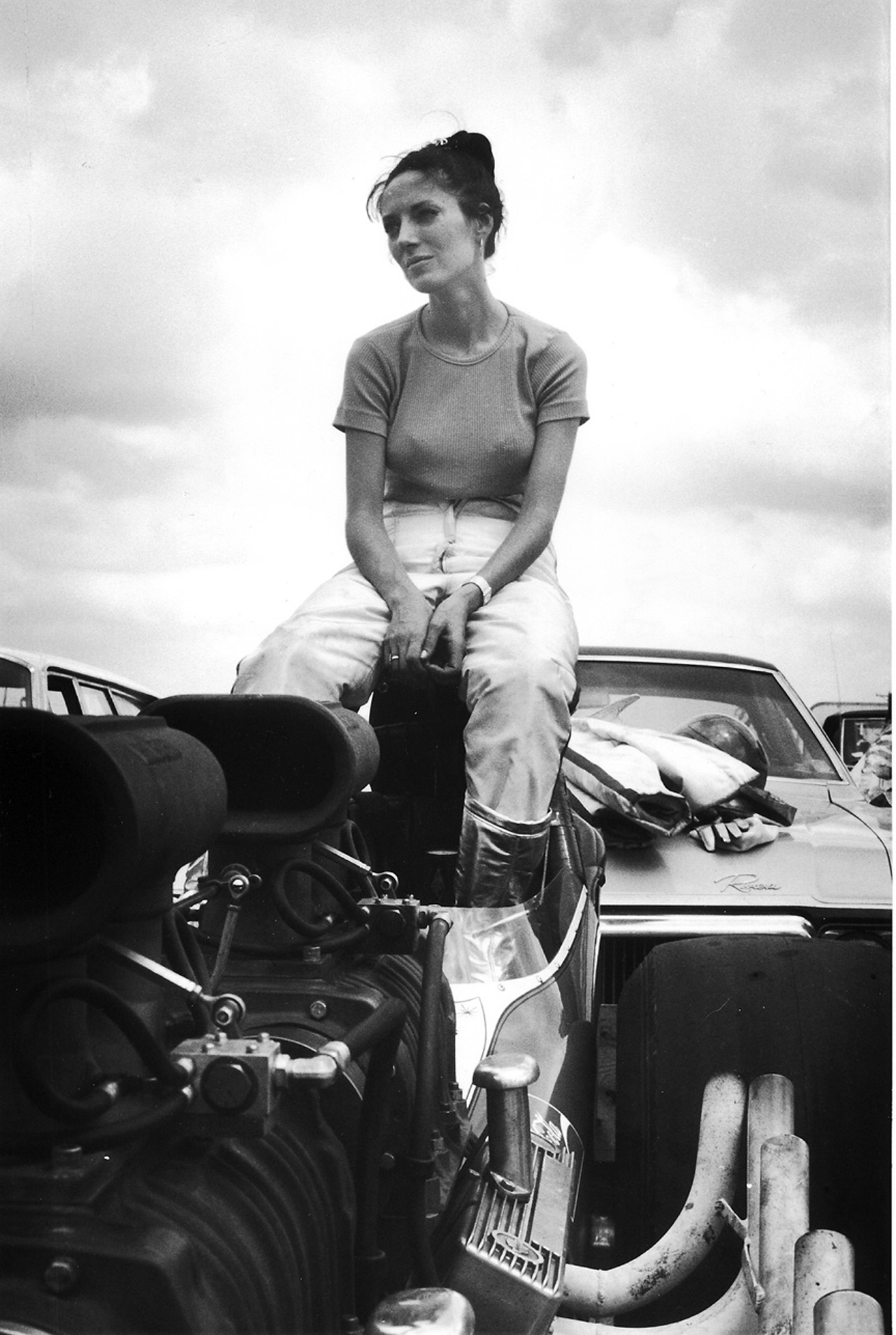 Legendary racer Shirley Muldowney attends Spring Nationals