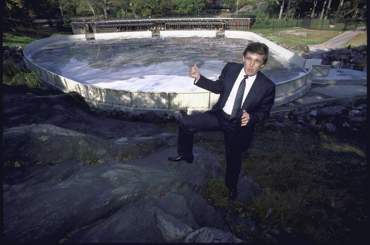 Donald Trump tombstone appears in New York’s Central Park