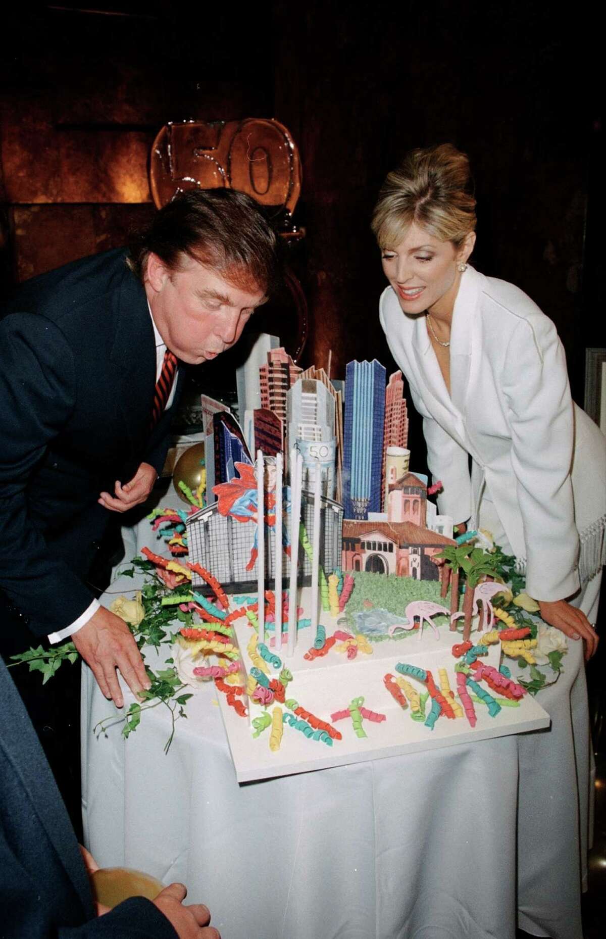 Donald Trump tombstone appears in New York’s Central Park
