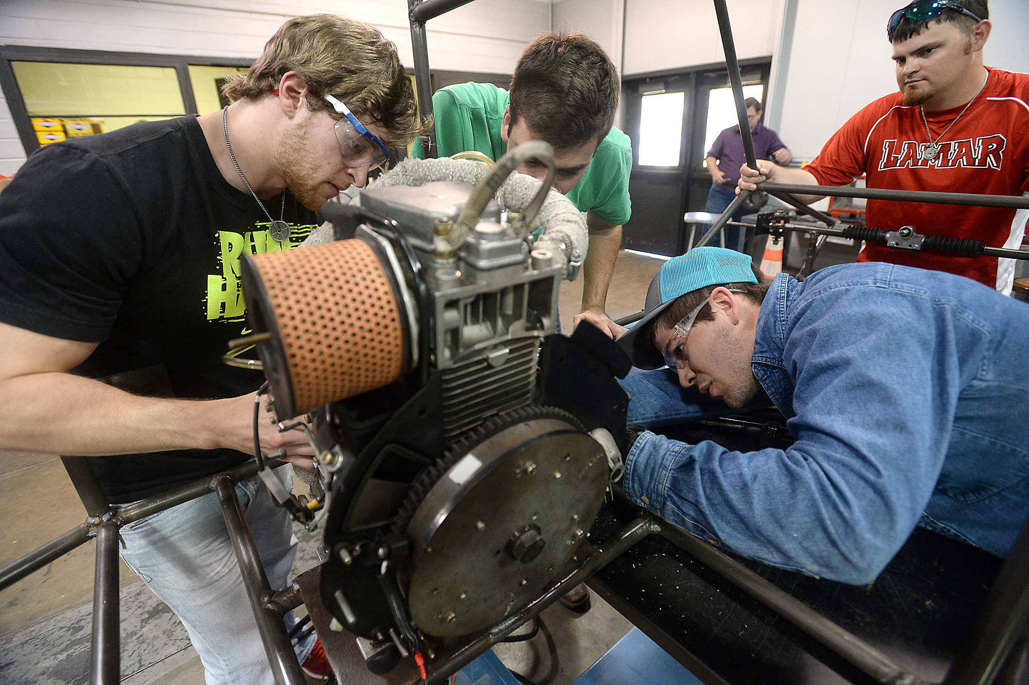Lamar engineering students construct fuel-efficient car for national ...