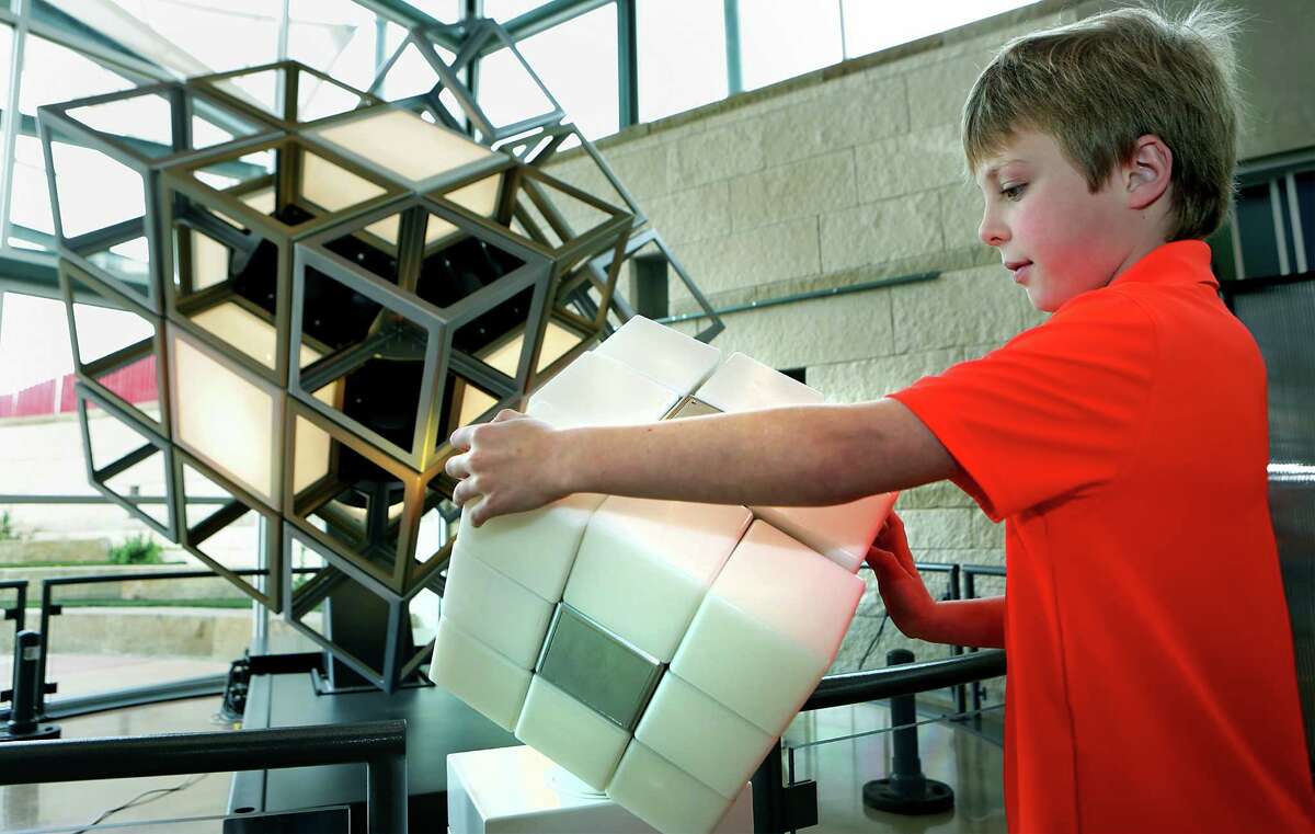 Beyond Rubik’s Cube exhibit brightens up the DoSeum