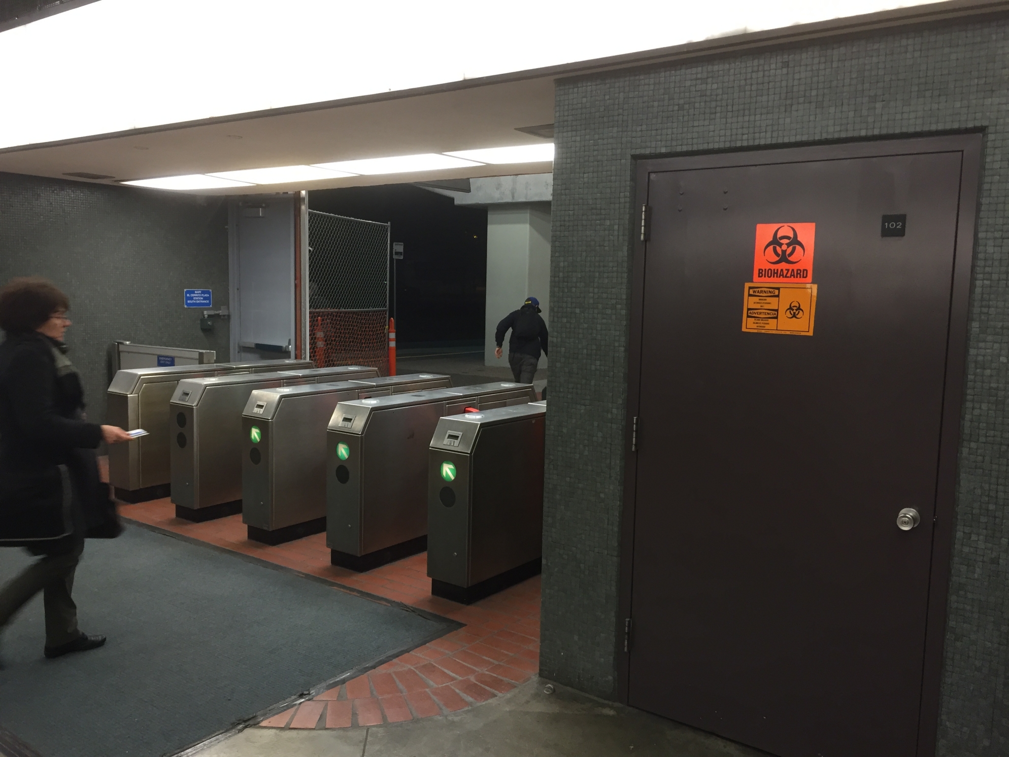 What is inside those BART biohazard rooms?