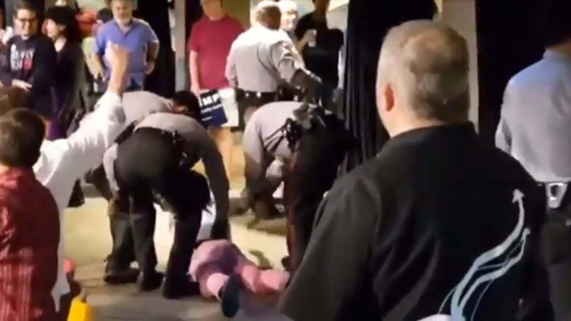 Video Protester At Donald Trump Rally Gets Sucker Punched By Supporter