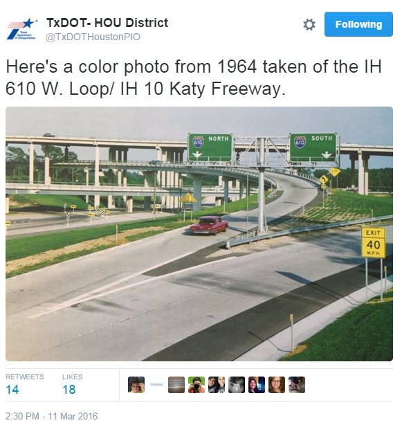 Picture yourself cruising Houston's empty highways in these vintage ...