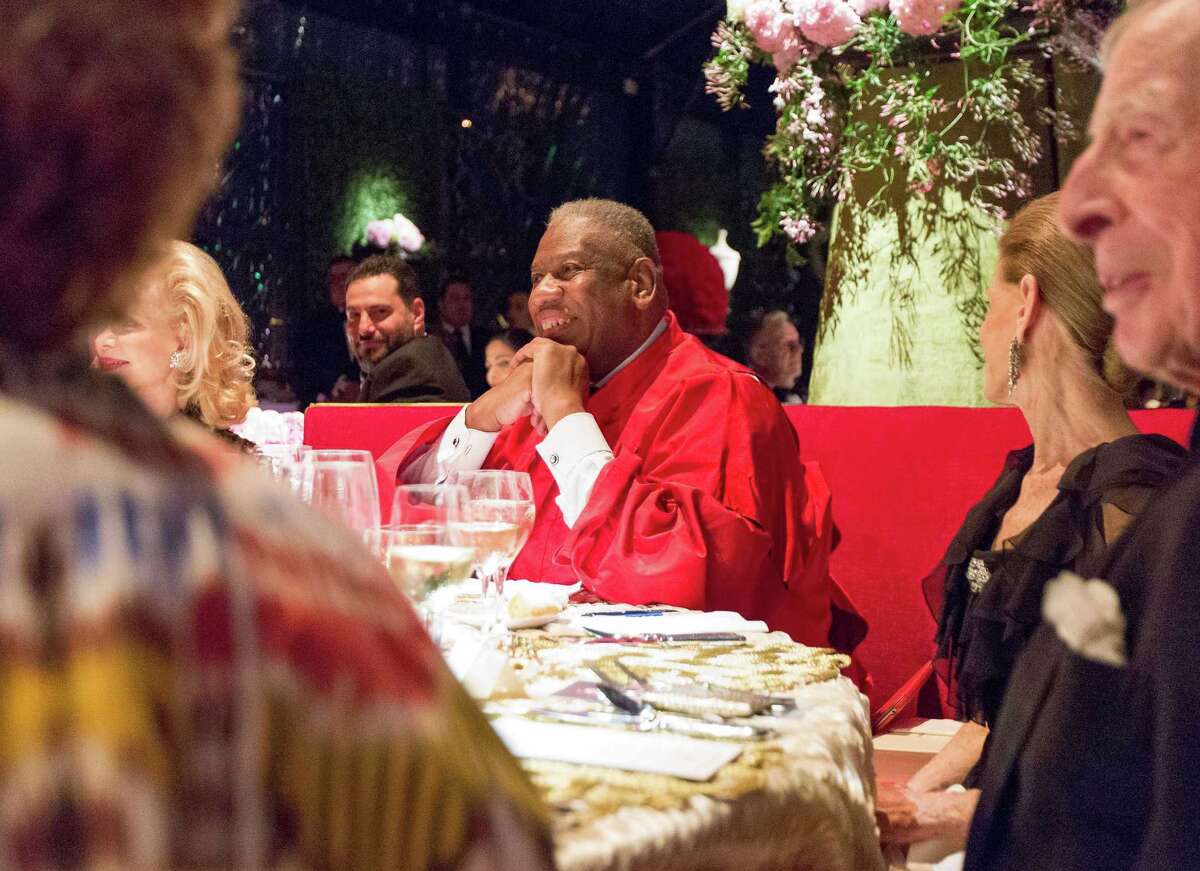 Former 'Top Model' judge Andre' Talley attends Oscar de la Renta ...