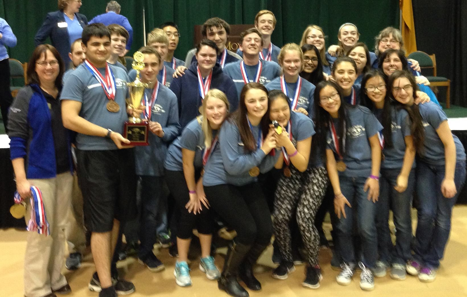 Columbia High wins science honors again