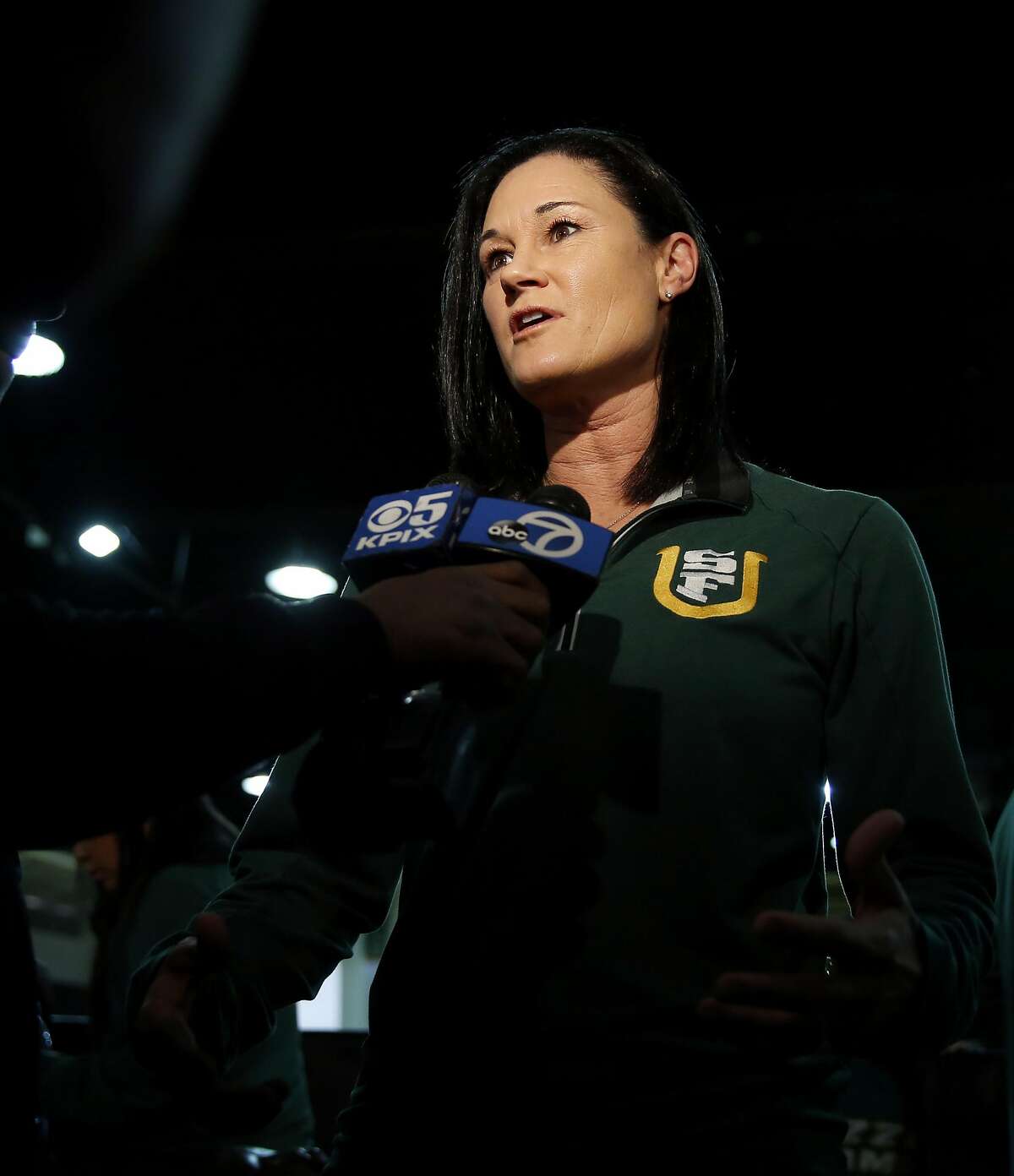 USF coach Azzi welcomes chance to return to Stanford for NCAAs