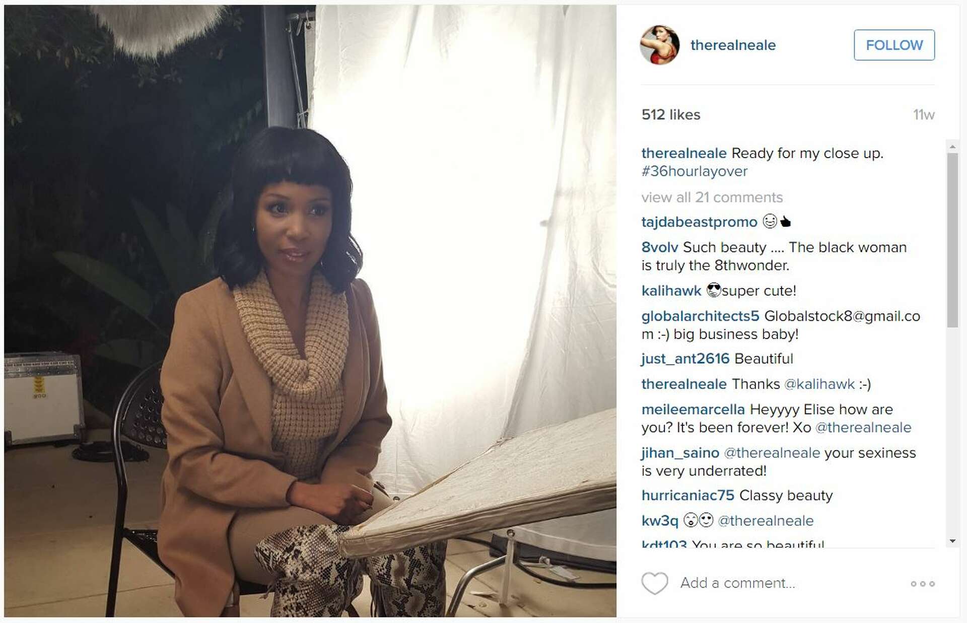 Actress Elise Neal, 50, shows off curvy figure in black bikini, proves ...