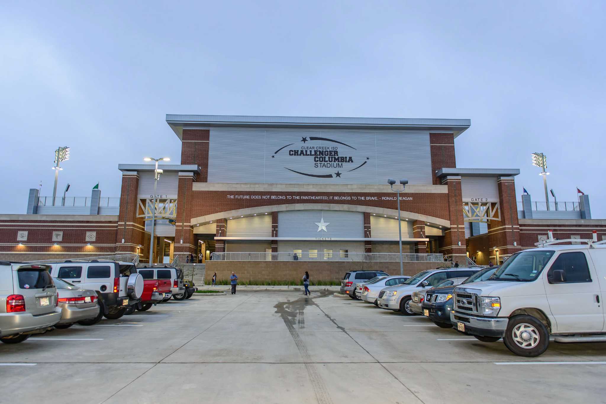 New stadium honors fallen NASA heroes