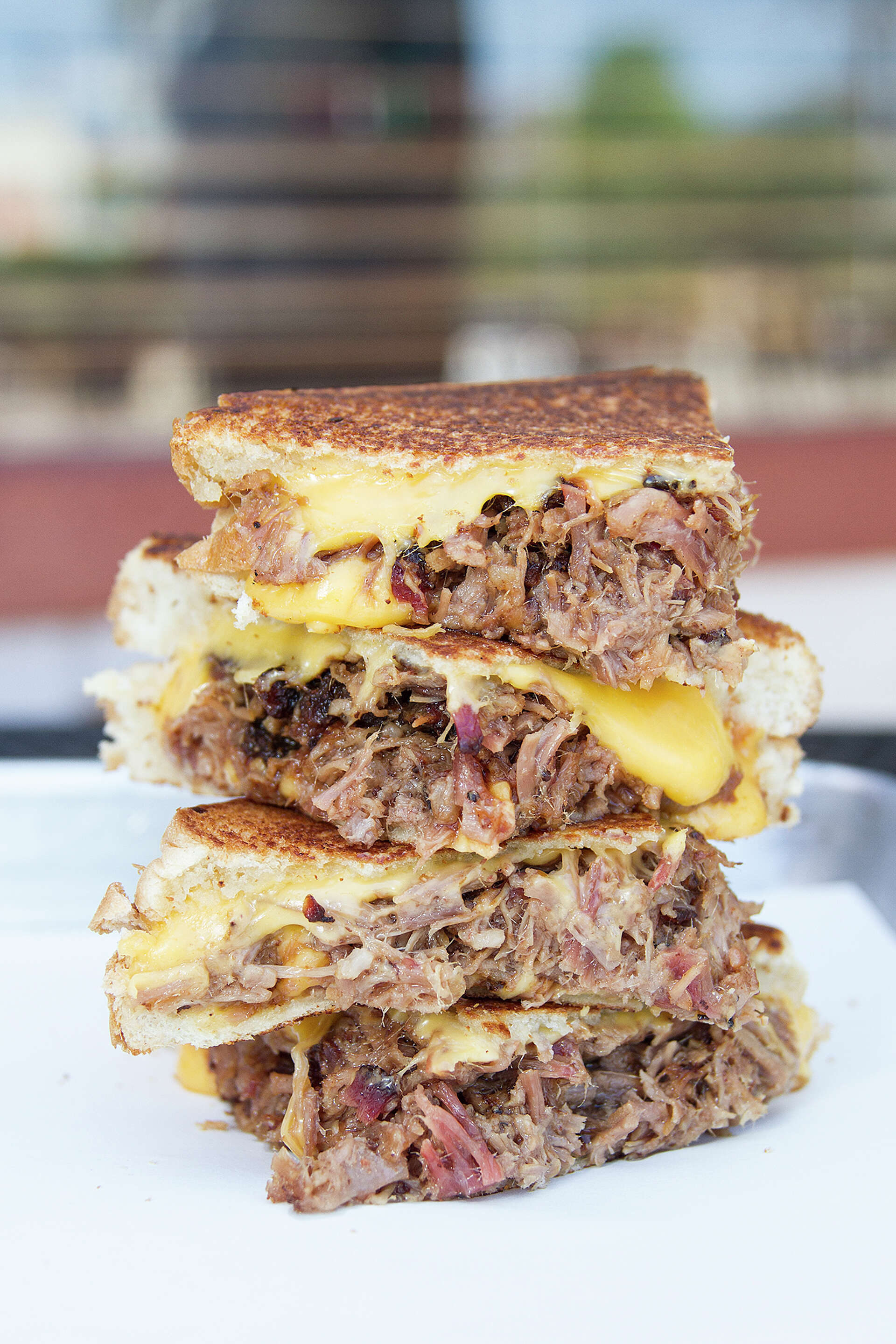 Loaded grilled cheese