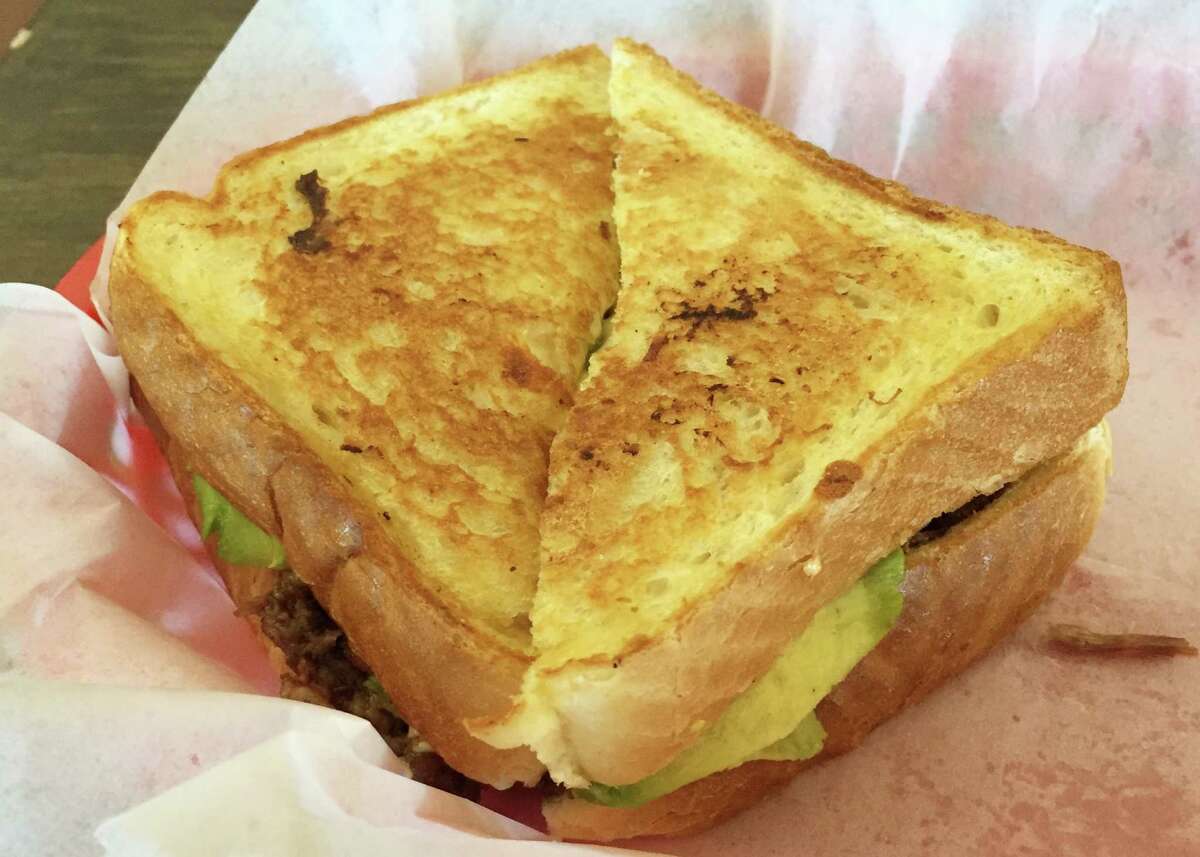 Loaded grilled cheese