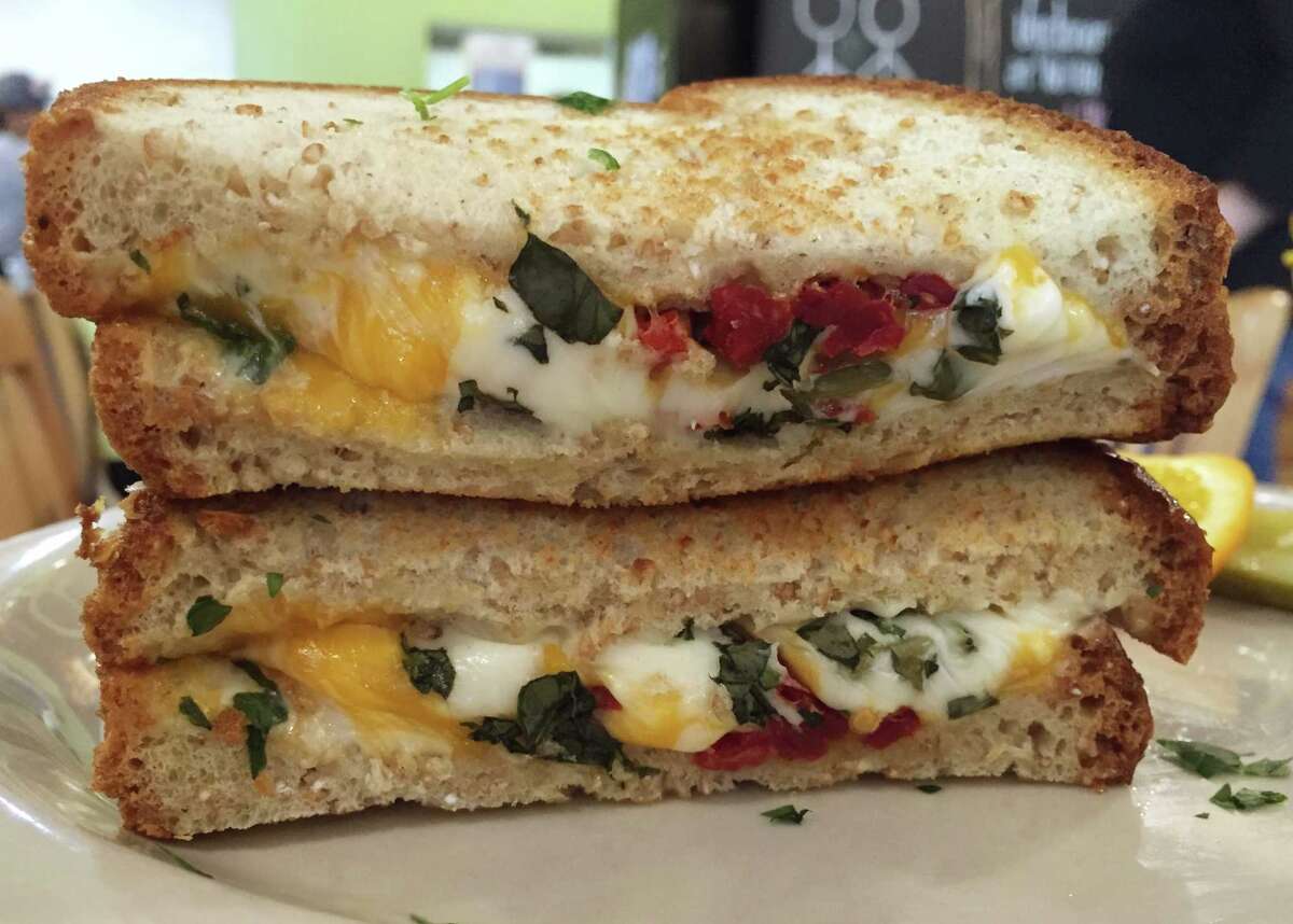 Loaded grilled cheese