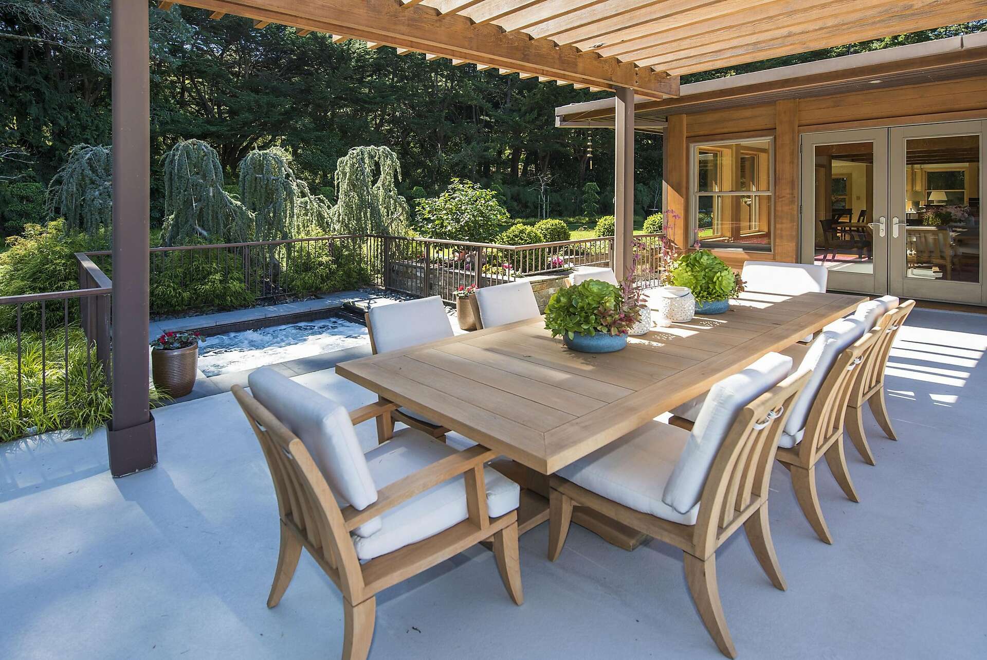 Expansive terrace and resort amenities craft masterpiece in Mill Valley