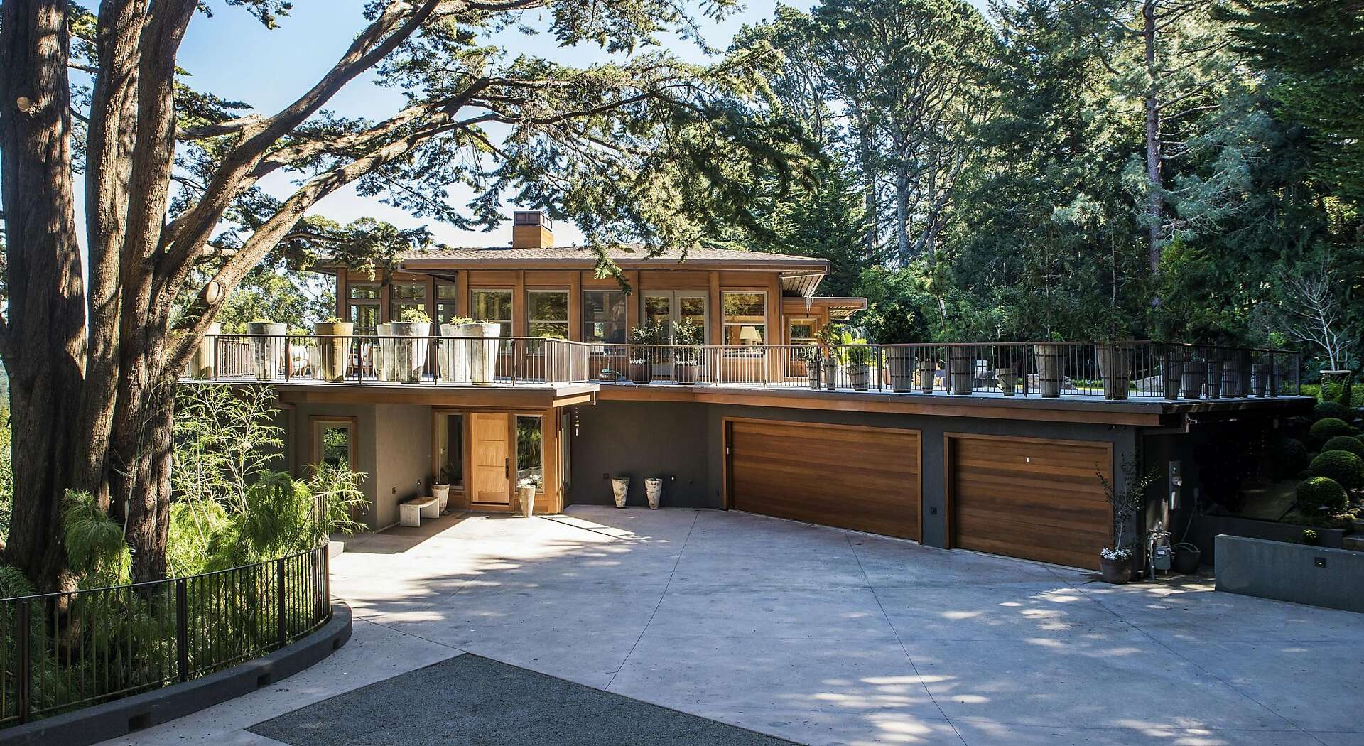 Expansive terrace and resort amenities craft masterpiece in Mill Valley