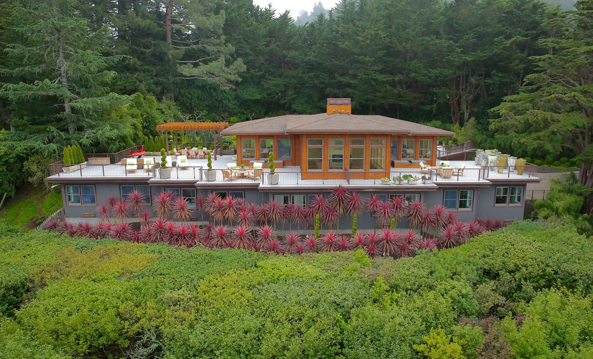 Expansive terrace and resort amenities craft masterpiece in Mill Valley