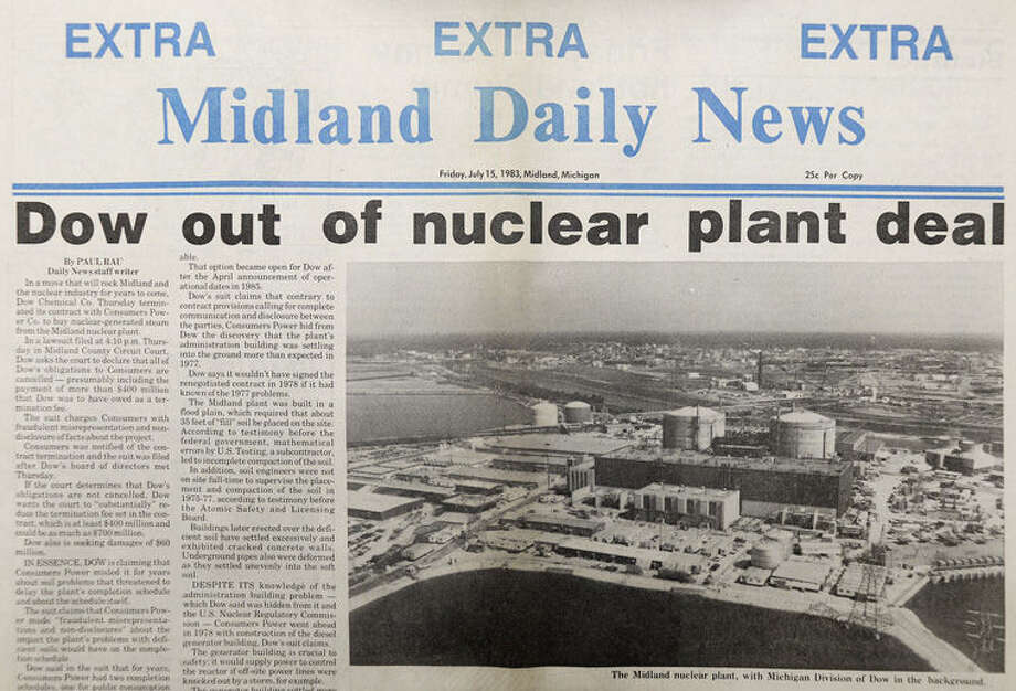Throwback Sunday: Dow out of nuclear plant deal - Midland Daily News