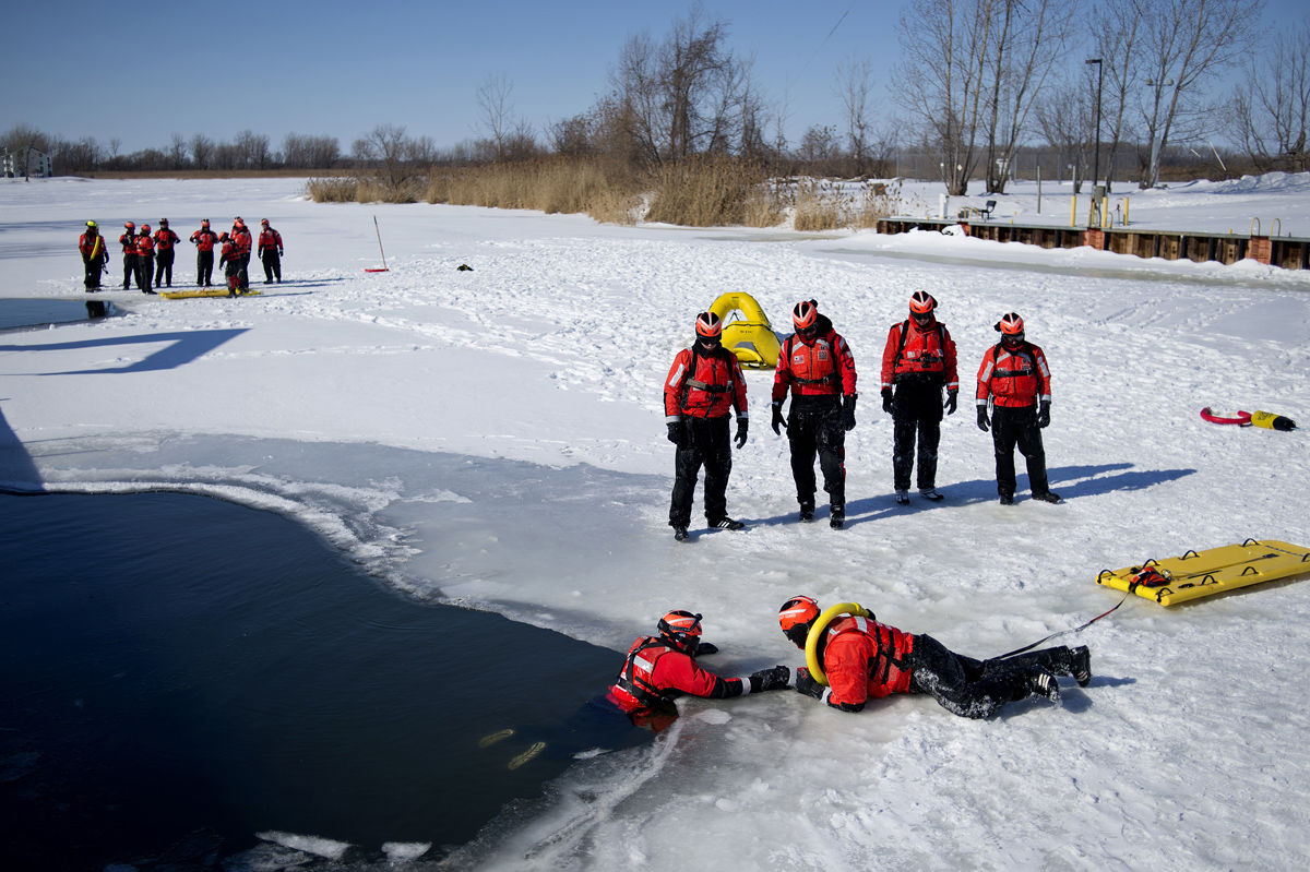 Out on the ice: area experts warn sportsmen of ice dangers
