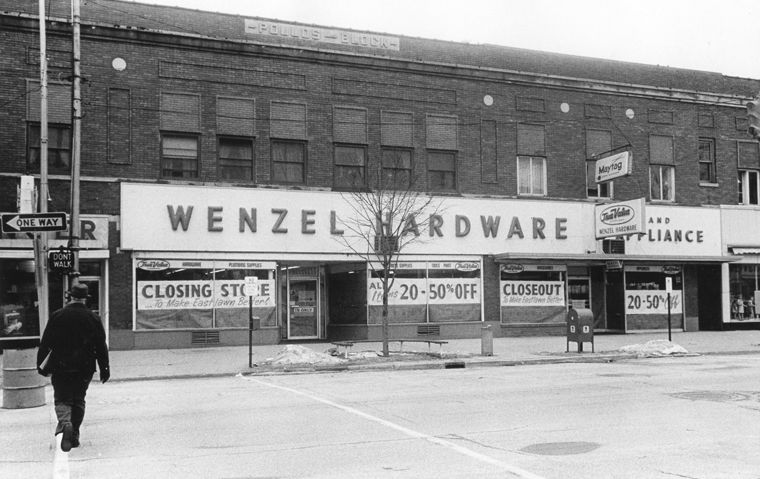 Throwback Sunday: Wenzel's closing downtown
