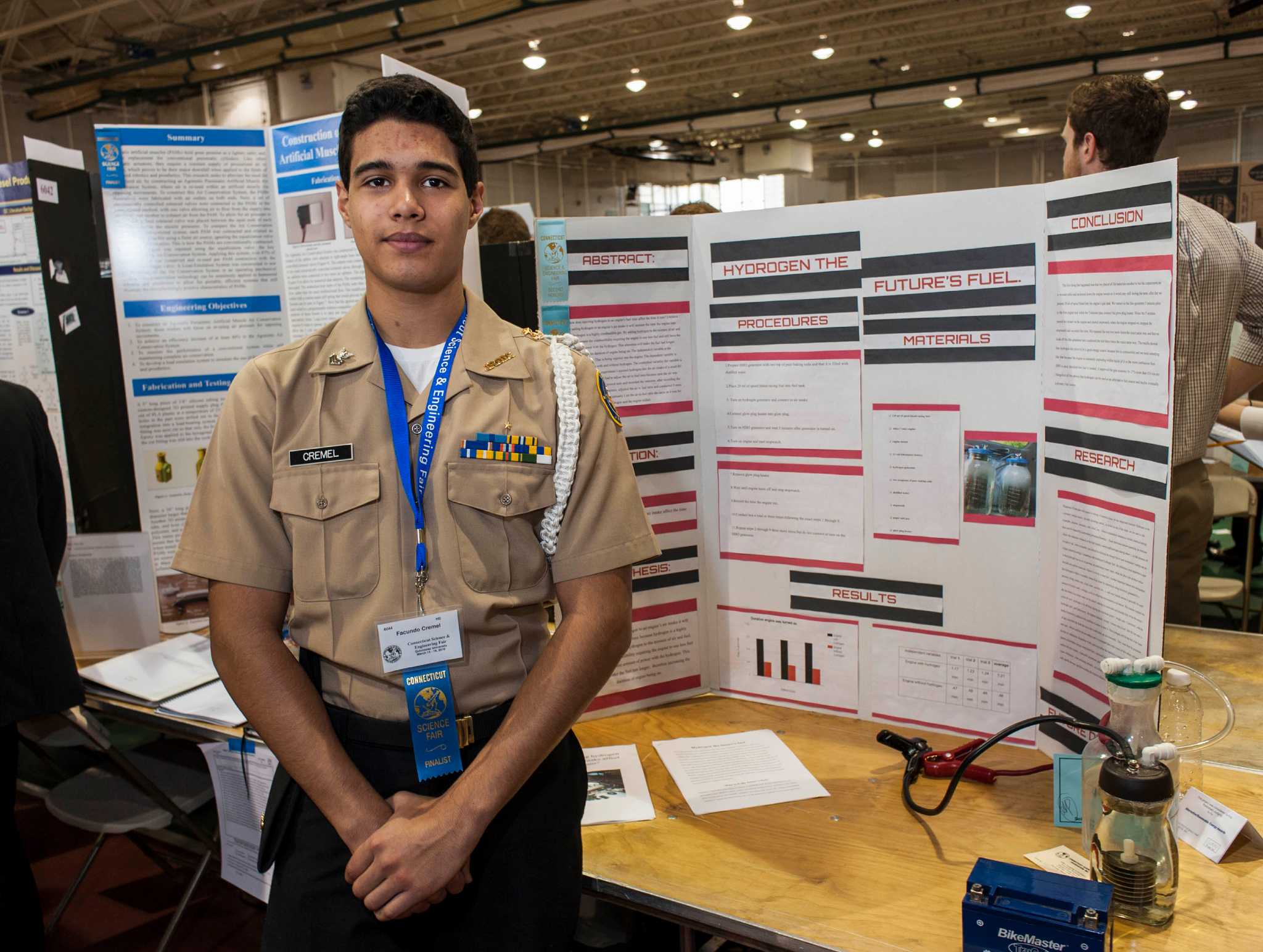 Playing to win the Connecticut Science & Engineering Fair
