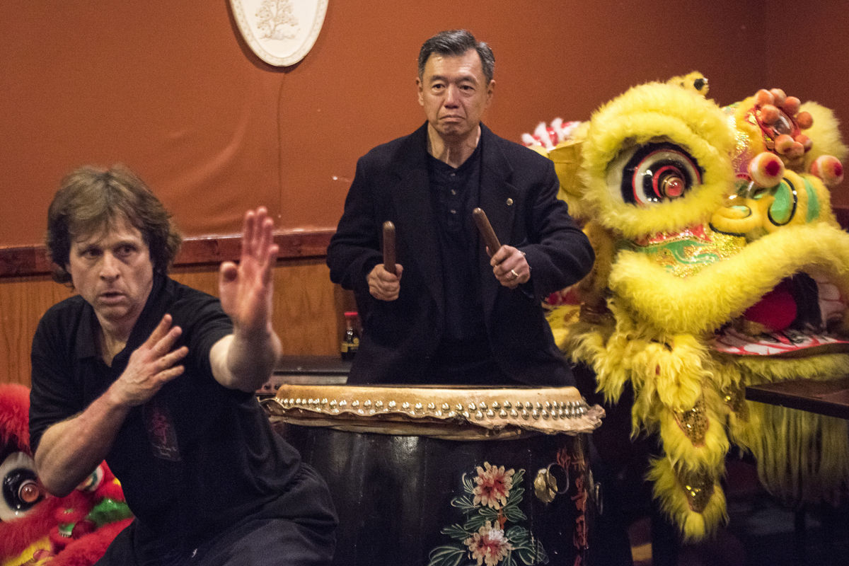 Four men become kung fu disciples during ceremony in Midland