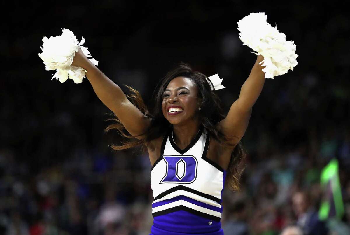Cheerleaders from Day 1 of the NCAA Tournament