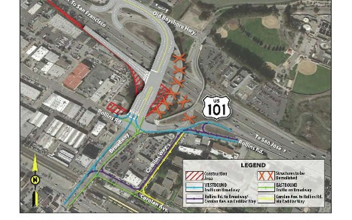 Highway 101 closure coming this weekend in San Mateo County