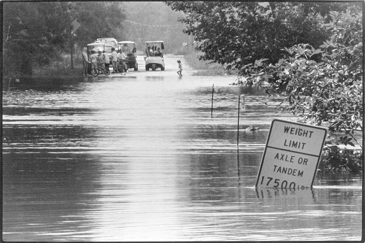 Relentless rainfall still not as bad as Southeast Texas' worst floods