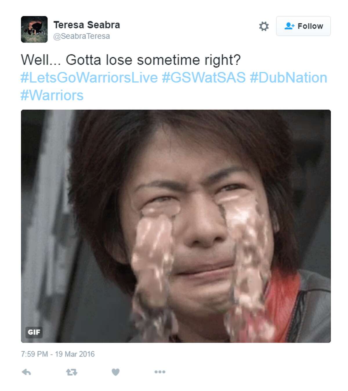 Fans flood Twitter with triumphant memes after Spurs take down Warriors