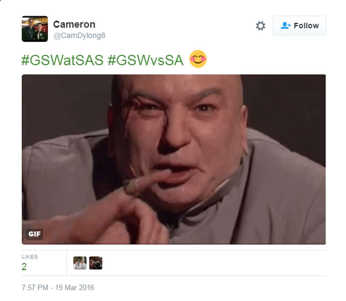 Fans flood Twitter with triumphant memes after Spurs take down Warriors